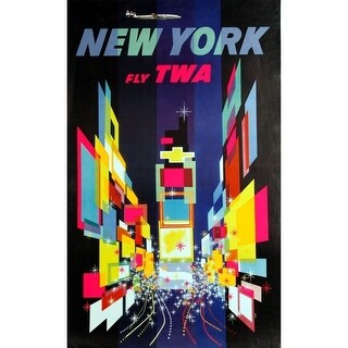 New York Fly Twa Poster Print (8 X 10) - Bed Bath & Beyond - 36748480