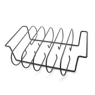 NonStick Square Steak Rack Meat Grill Stand Roasting Rib Holder ...