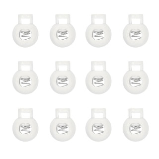 Plastic Cord Locks, Single Hole Toggle Stopper Round Ball Shaped ...