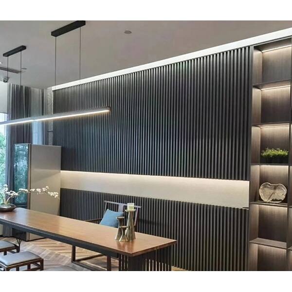 106 in. x 6 in. x 0.8 in. Solid Wood Wall Cladding Siding Board - Set ...