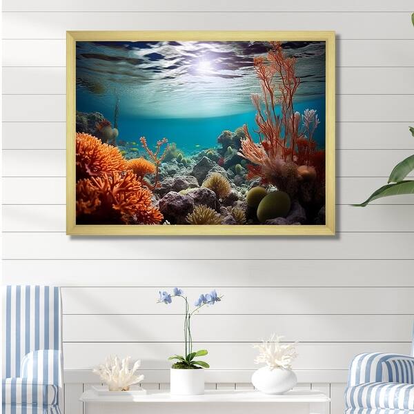 light abstract corol