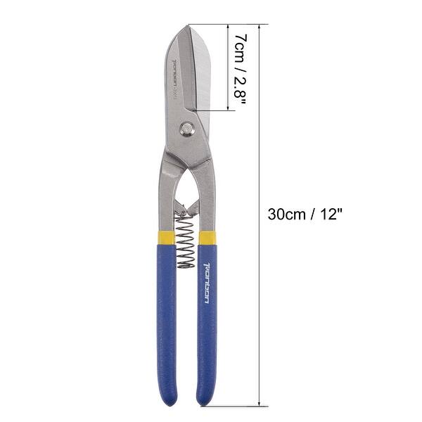 Sheet Scissor 12inch Straight Cut Snips for Sheet Metal Hard Material ...