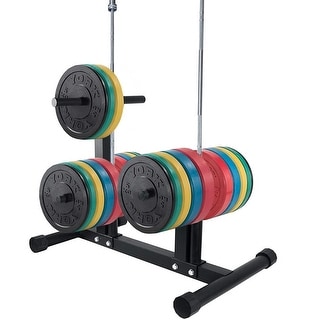 Weight Plate Tree Plate Tree Weight Plate Storage Rack With Standard ...