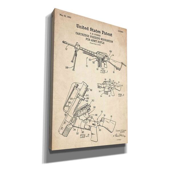 Epic Graffiti 'Ammunition Feeder for Army Rifle Blueprint Patent ...