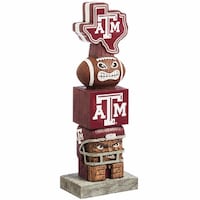 Team Sports America College Football Team Tiki Totem Pole - Collegiate ...