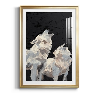 Midnight Wolves Premium Framed Print - Ready to Hang - Bed Bath ...