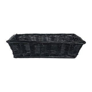 Black Rectangular Basket - Bed Bath & Beyond - 36879239