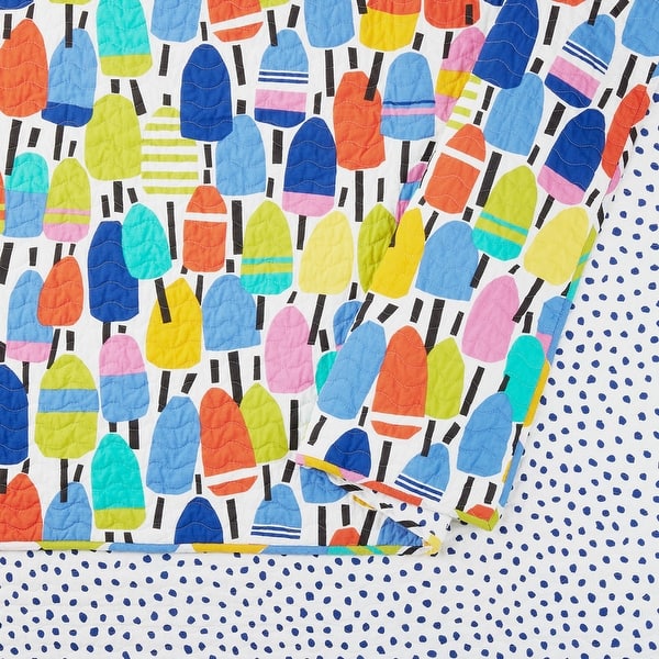 Buoys 100% Cotton Reversible Quilt Set by Kate Nelligan - Bed Bath ...