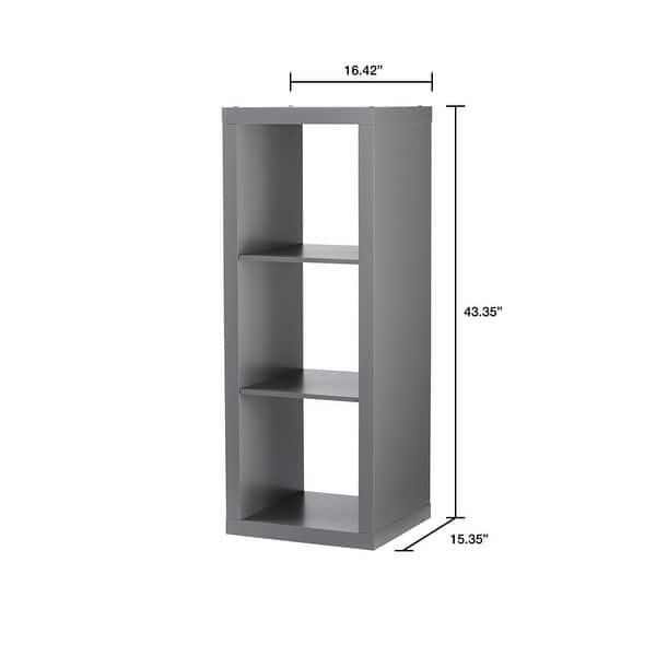 Wooden 3 Cube Storage Organizer - Bed Bath & Beyond - 36992715