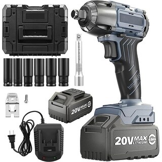 Cordless Impact Wrench Set - Bed Bath & Beyond - 37982589