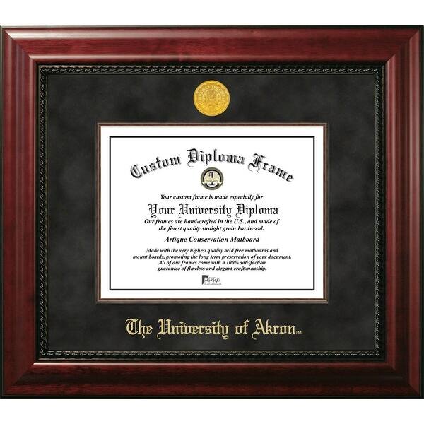 University of Akron 11w x 8.5h Executive Diploma Frame - Bed Bath ...