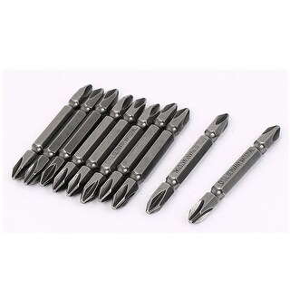 1/4 Hex Shank 65mm Long PH1 Magnetic Dual End Phillips Screwdriver Bit ...