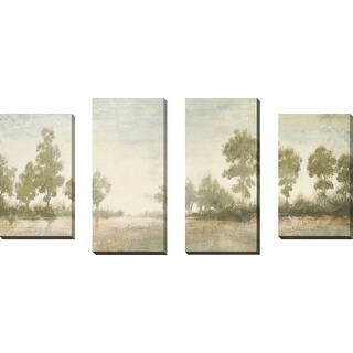 "Distant Valley Panel" Print on Canvas Set of 4 - Bed Bath & Beyond ...