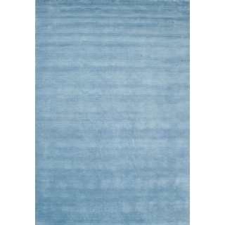 Ahgly Company Machine Washable Contemporary Denim Blue Area Rugs - Bed ...