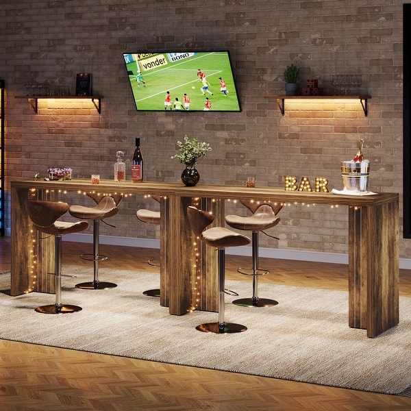 bar table set up ideas