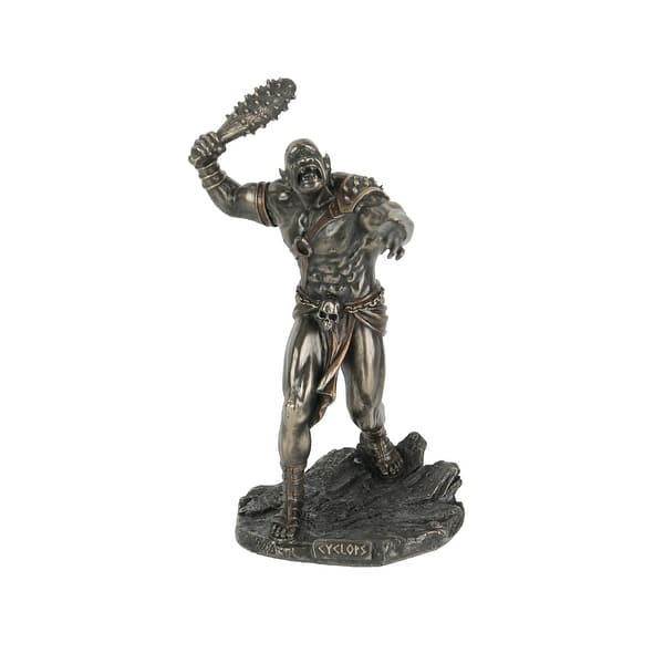 Greek Mythology Cyclops One Eyed Giant Wielding Spiked Club Statue - 8. ...