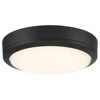 Access Lighting Rockaway Dual Voltage Outdoor LED Flush Mount - Bed ...