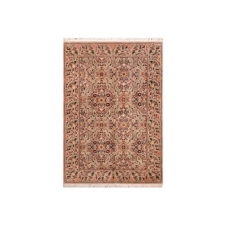 Doop Pak-Persian Lili Grey/Green Wool Rug (6'1 x 8'11) - 6'1" x 8'11 ...