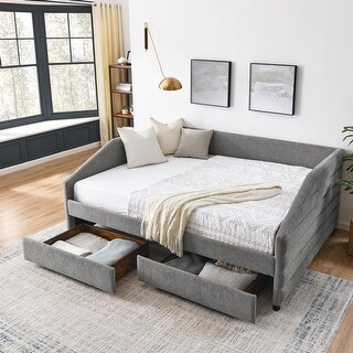 Tufted Daybed with Drawers - On Sale - Bed Bath & Beyond - 38313823