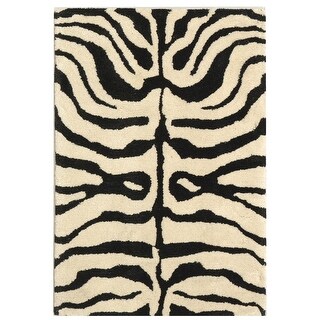 HERAT ORIENTAL Handmade Tibetan Zebra Wool Rug Collection - On Sale ...