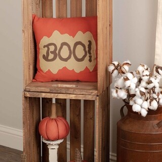 Boo Pillow 12x12 - Bed Bath & Beyond - 17960608