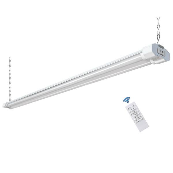 4 ft. 40W Motion Sensor LED Shop Light with Remote Control - 4ft - Bed ...