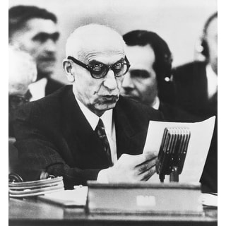 Iranian Premier Mohammed Mossadegh Appearing Before The Un Security ...