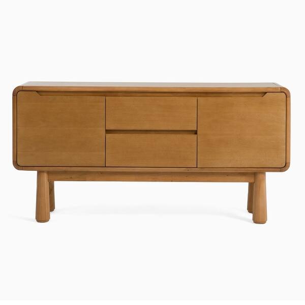 Modrest Rhea Modern Natural Mango Buffet - Bed Bath & Beyond - 39464342