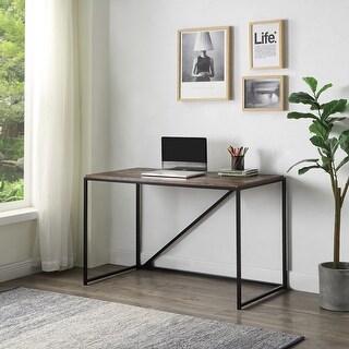 Home Office 52 Inches Computer Desk with Hutch and Shelves - Bed Bath ...