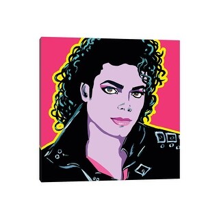iCanvas "Michael Jackson" by Corey Plumlee Canvas Print - Bed Bath ...