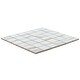 Chronos 2x2 White/ Gold Matte Porcelain Grid Mosaic Tile - Floor, Wall ...