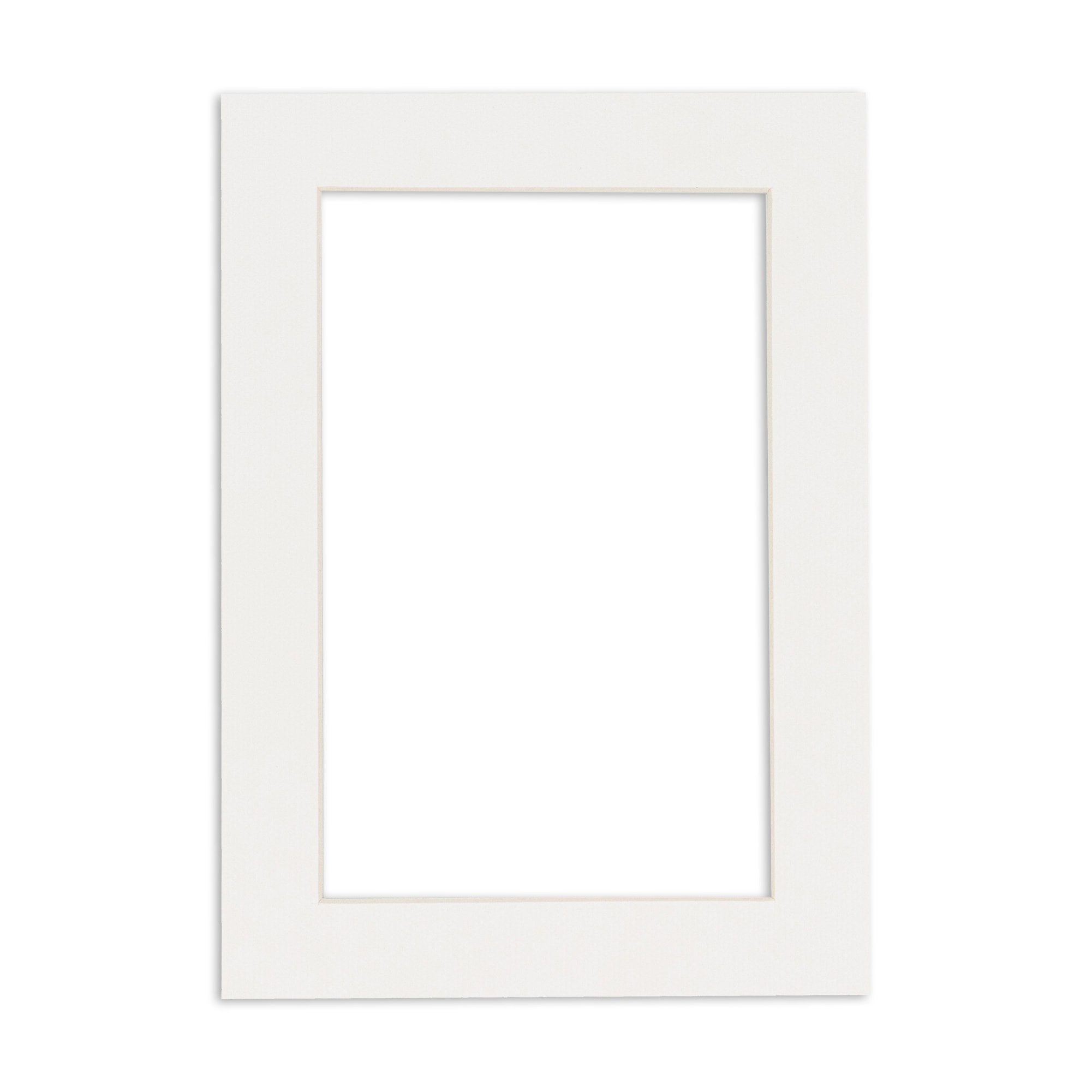11x14 Mat Bevel Cut for 8x11 Photos - Acid Free White Precut Matboard ...