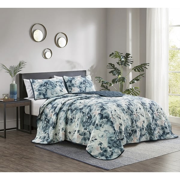 Rey Luxury 3 Piece Bedspread - Bed Bath & Beyond - 39887248