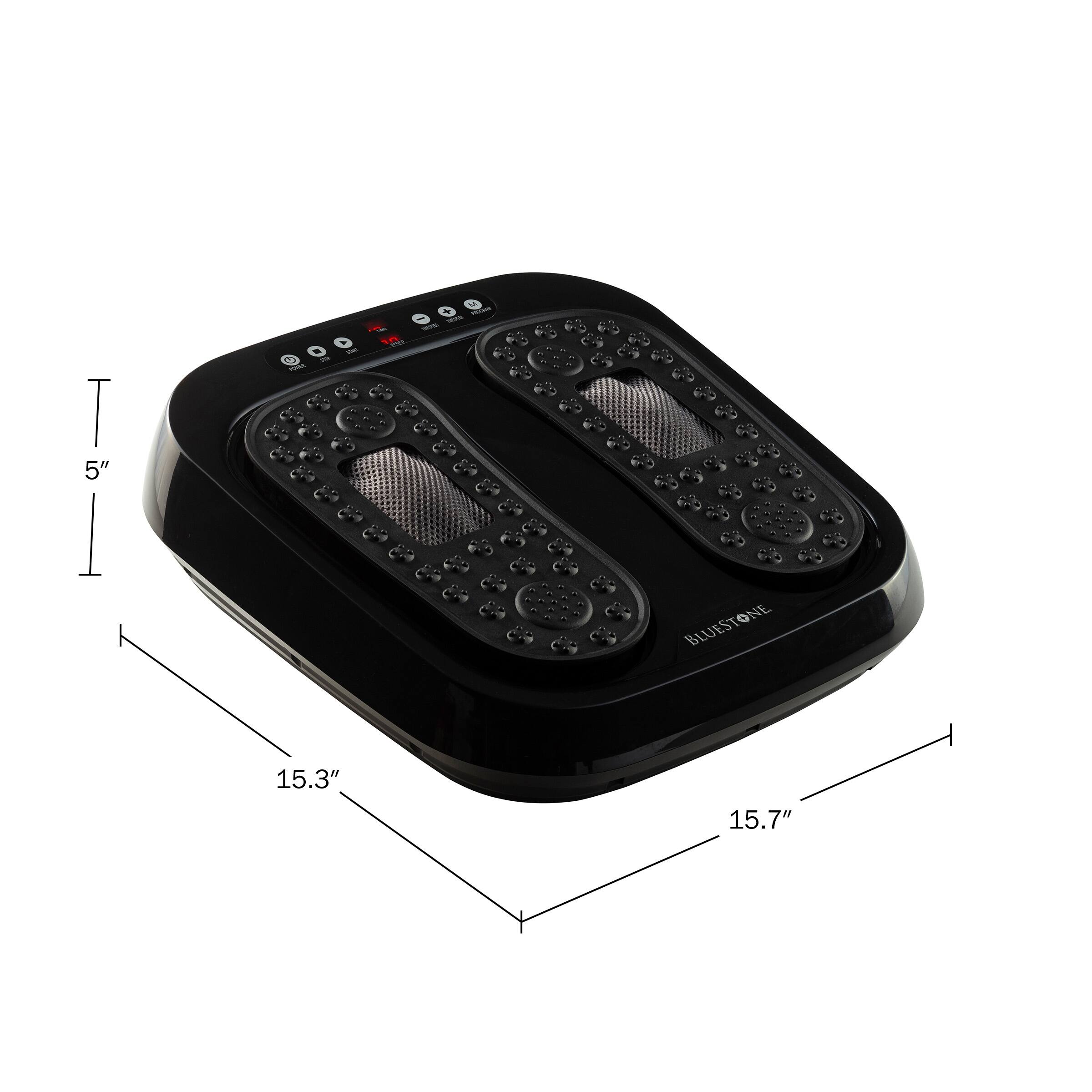 Foot Massager Vibrating Platform With Rotating Acupressure For Feet