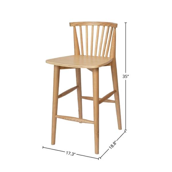 Bear Acacia Counter Stool - Bed Bath & Beyond - 38434059