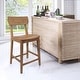 Rustic 24-inch Torino Wood Counter Stool - Bed Bath & Beyond - 10949277