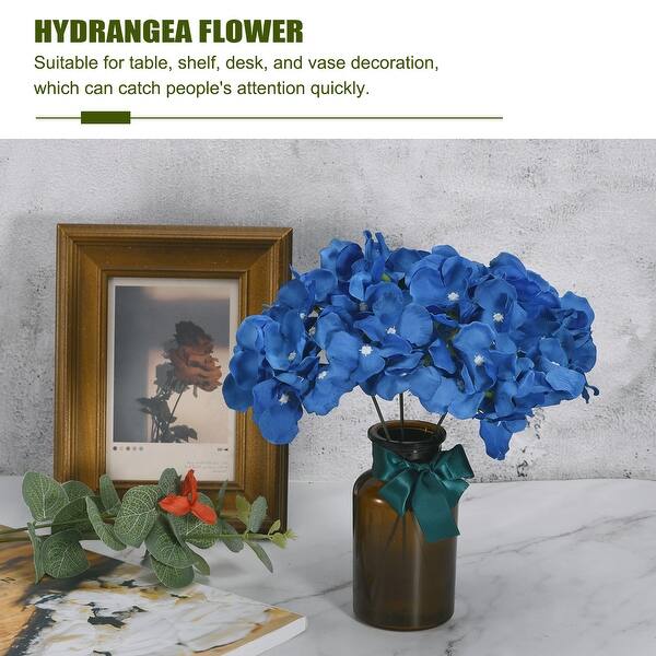 dark blue hydrangea artificial