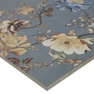 Industry Tile 24x48 Botanical White Porcelain Tile ( 2 Pieces per Case ...