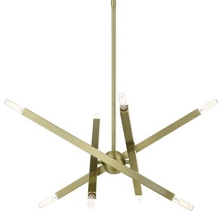 Livex Lighting 46844 Monaco 8 Light 23" Wide Sputnik Chandelier - Bed ...