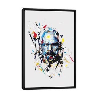 iCanvas "Walter White" by Tracie Andrews Framed Canvas Print - Bed Bath ...