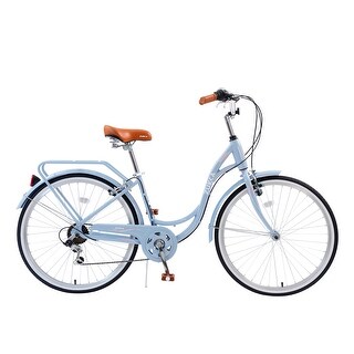 Enjoy Comfort and Style with Our 26" Bicycle featuring 7 Speeds Steel ...