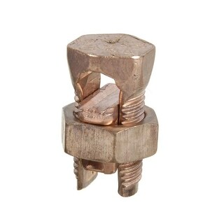 4 in. Copper Brushed Split Bolt Connector American Imaginations - Bed ...