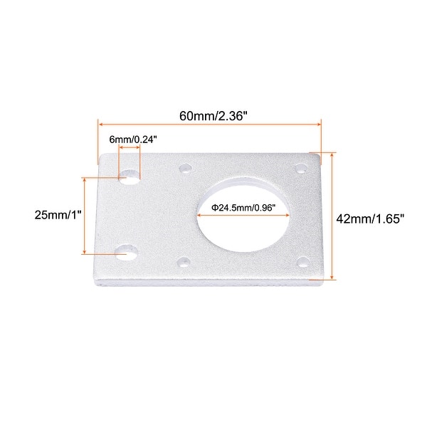 Stepper Motor Mounting Bracket Mount Plate 42mm for 3D Printer - Bed ...