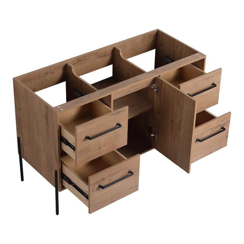 Malwee 36"/48"/60" Bathroom Vanity with Sink, FreeStanding Vanity with ...