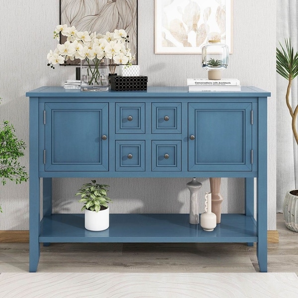 Blue small dresser store
