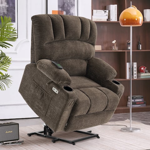 Beige Fabric Recliner Chairs - Overstock