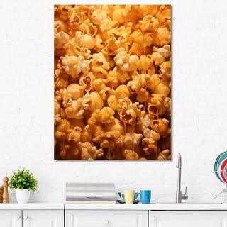 Designart "The Popcorn Chronicles " Popcorn Wall Art - Bed Bath ...