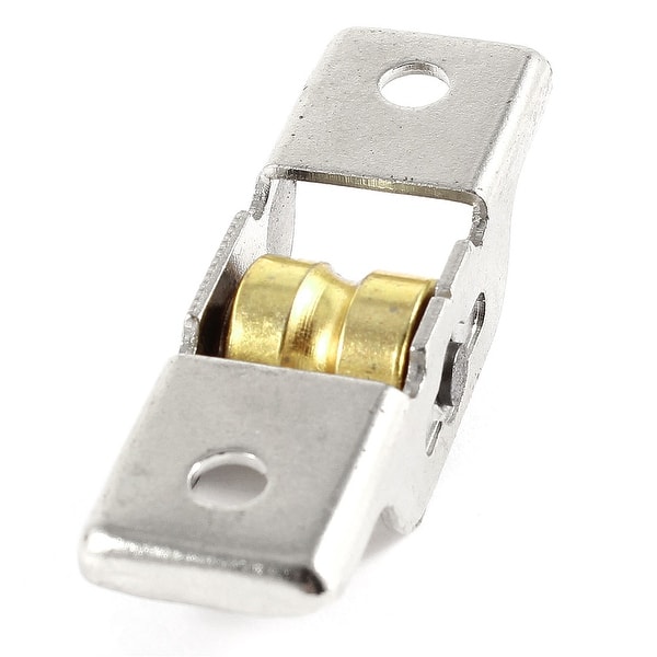 Unique Bargains Home Metal Roller Wheel Axle for Sliding Window Sash ...