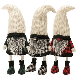 Festive Plaid Wobble Gnomes Assorted Designs for Christmas Cheer - 17. ...