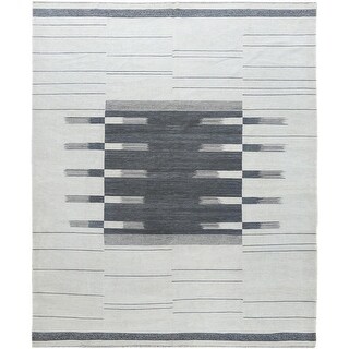 Shahbanu Rugs Flat Weave Kilim Pure Wool Hand Woven Reversible Oriental ...